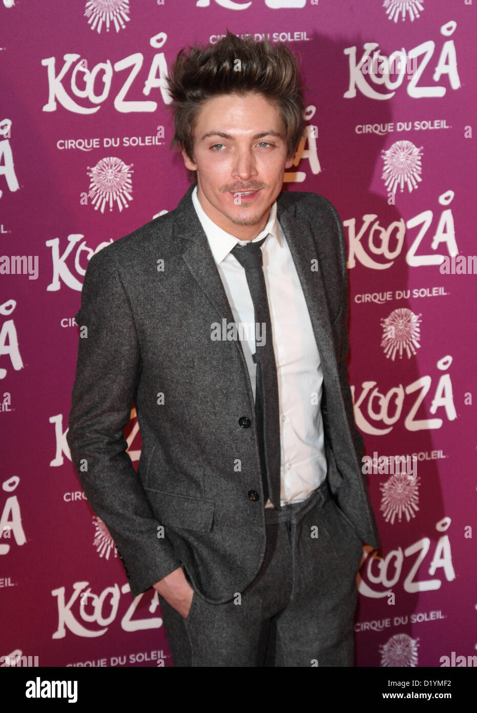 Tyler James at the VIP Night for Cirque du Soleil's new production ...
