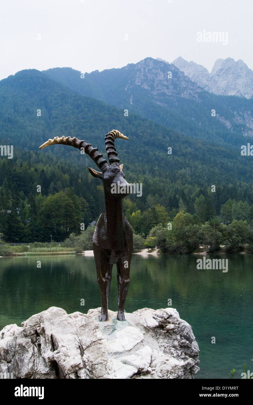 Zlatorog statue hi-res stock photography and images - Alamy