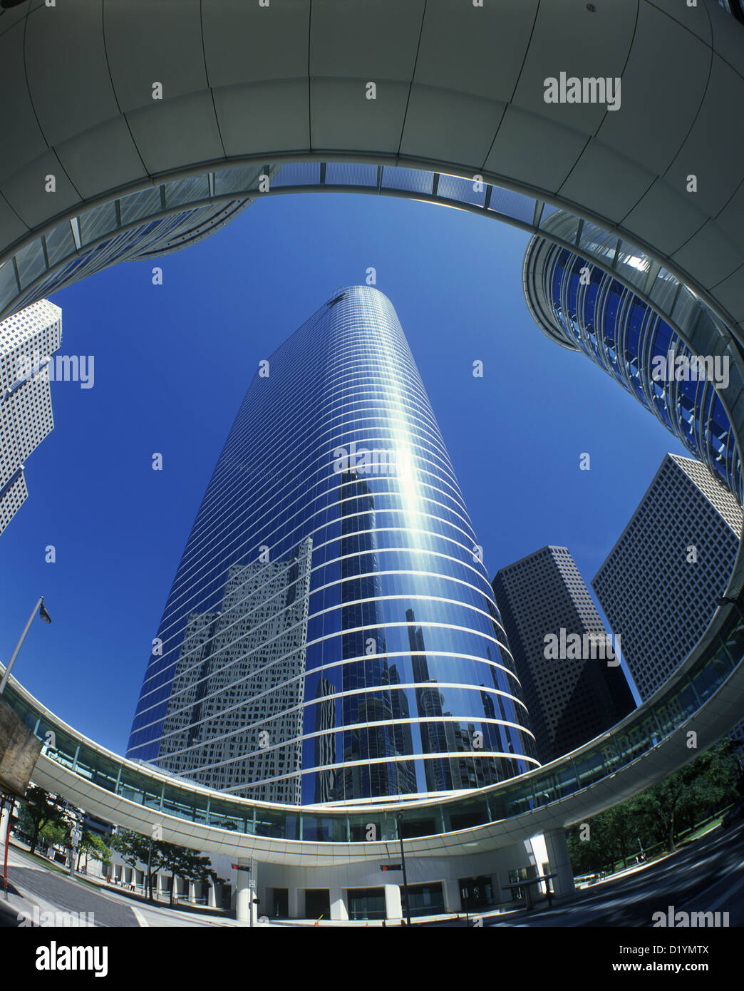 Houston chevron building hi-res stock photography and images - Alamy