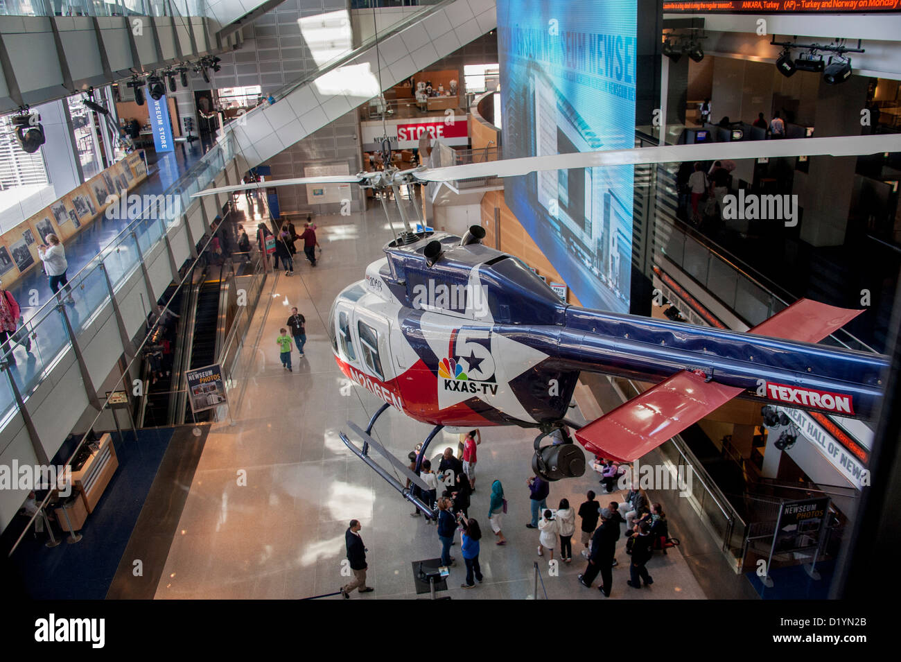Newseum helicopter hi-res stock photography and images - Alamy