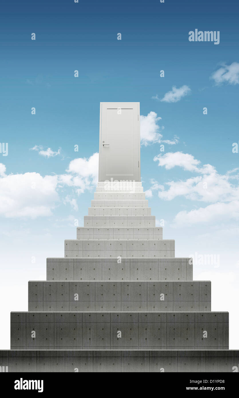 Stair to the sky hi-res stock photography and images - Alamy