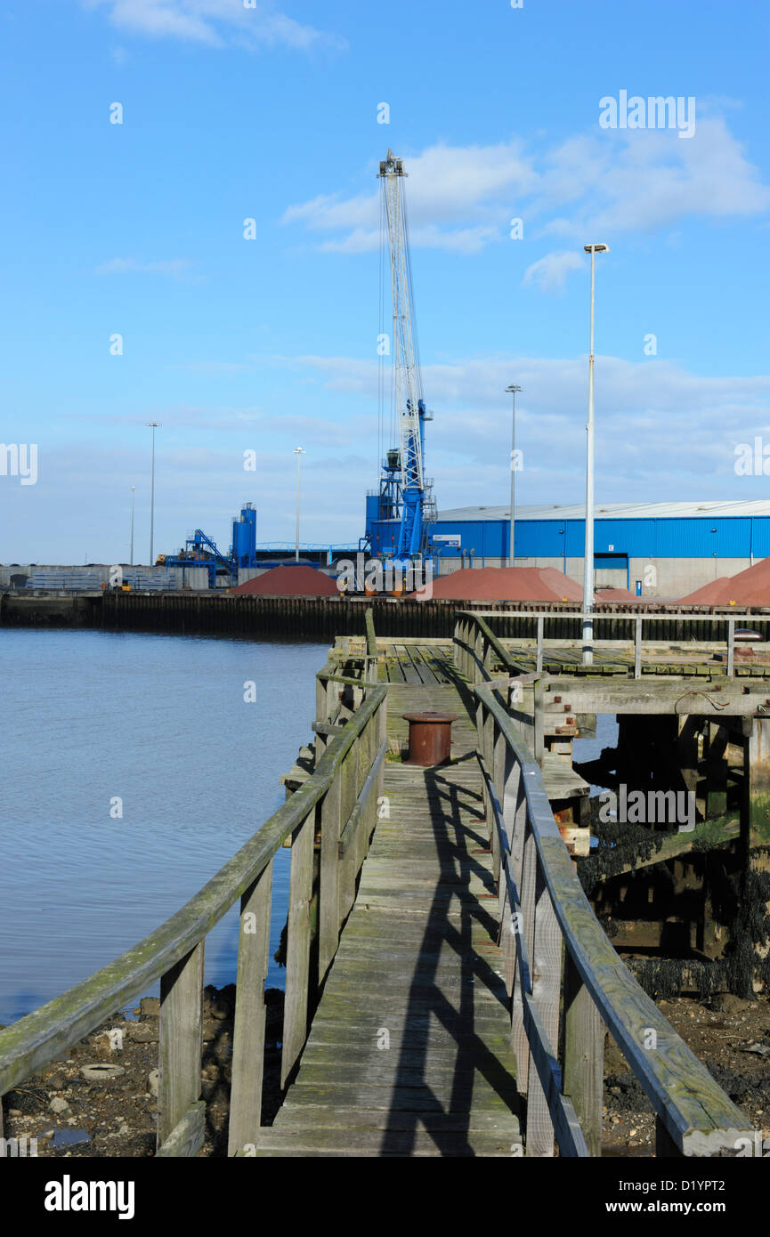 Blyth harbour east pier hi-res stock photography and images - Alamy