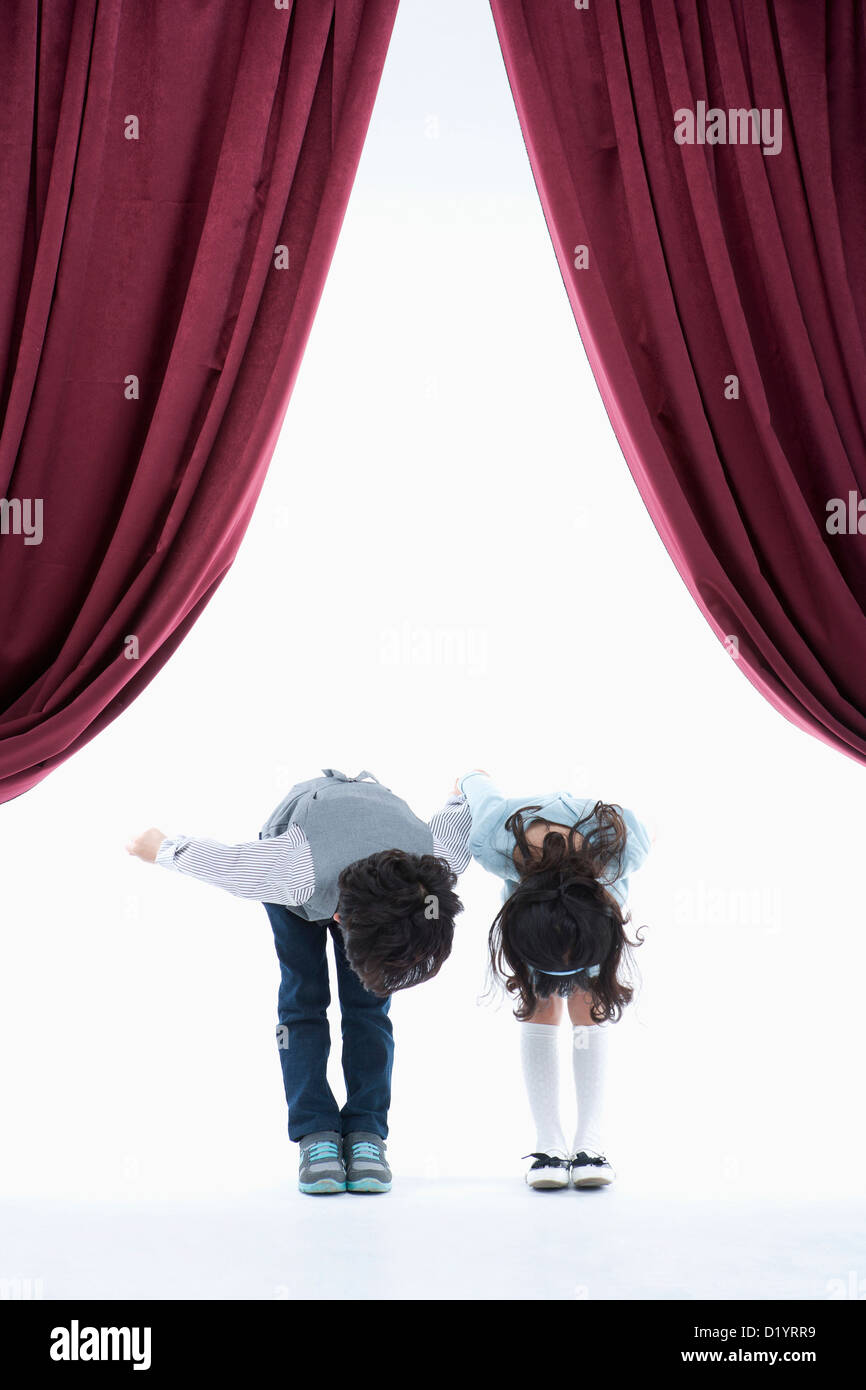 Taking A Bow On Stage