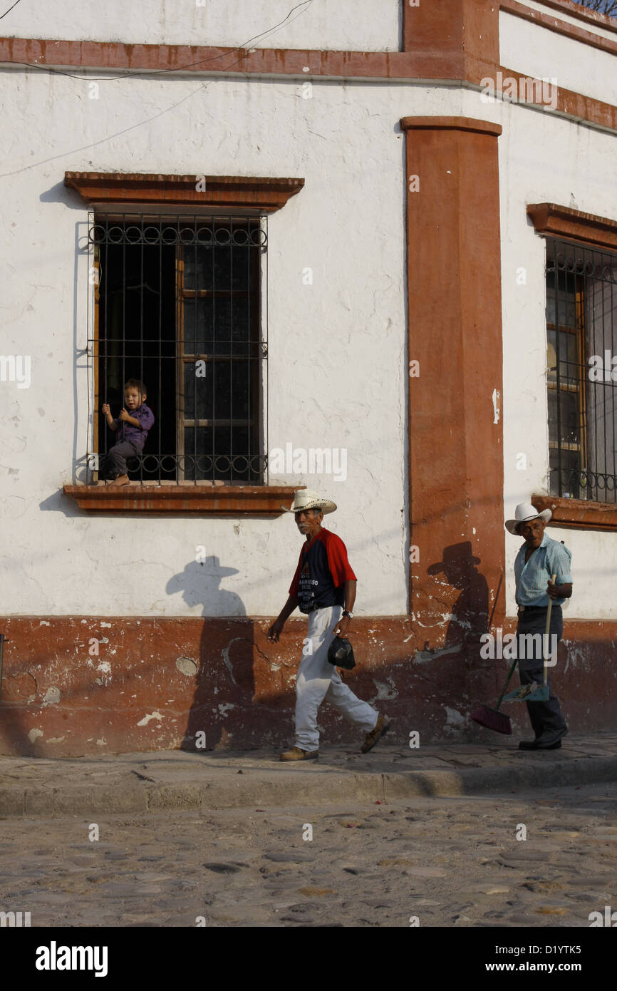 boy watching behind metal bars on a window Stock Photo - Alamy