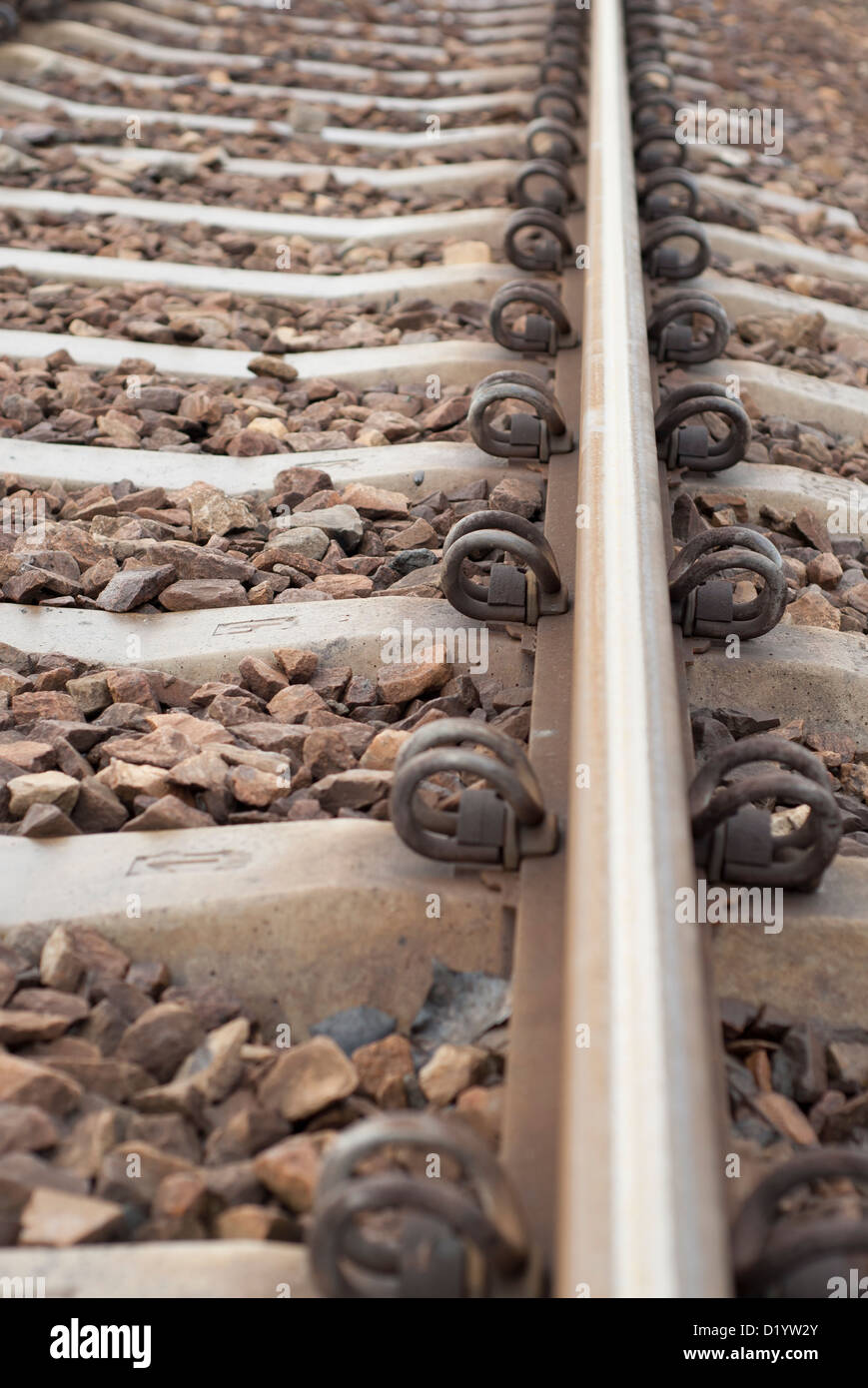 Railway Track Detail High Resolution Stock Photography and Images - Alamy