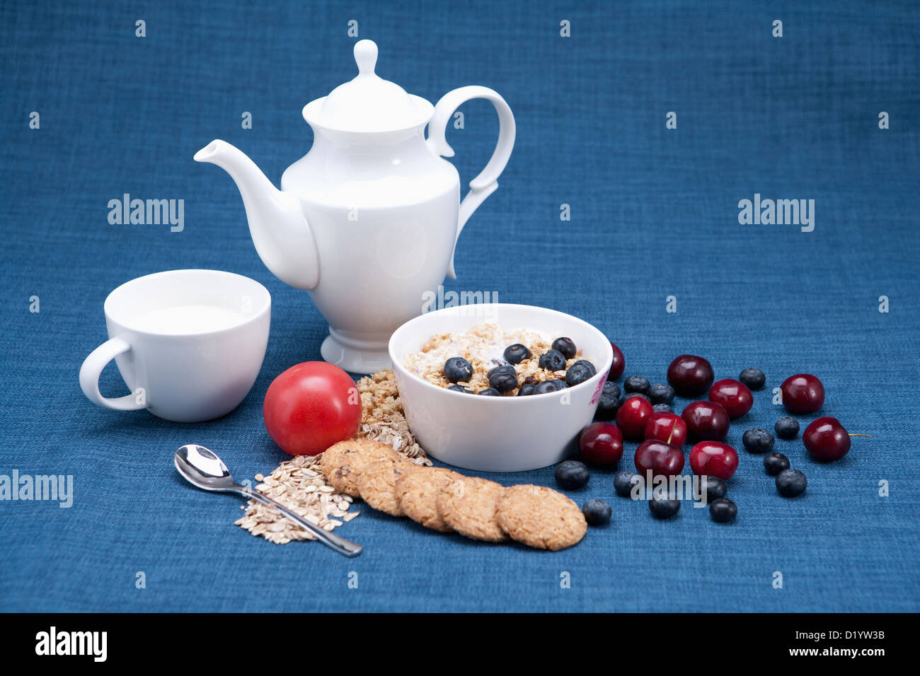 a breakfast set Stock Photo - Alamy
