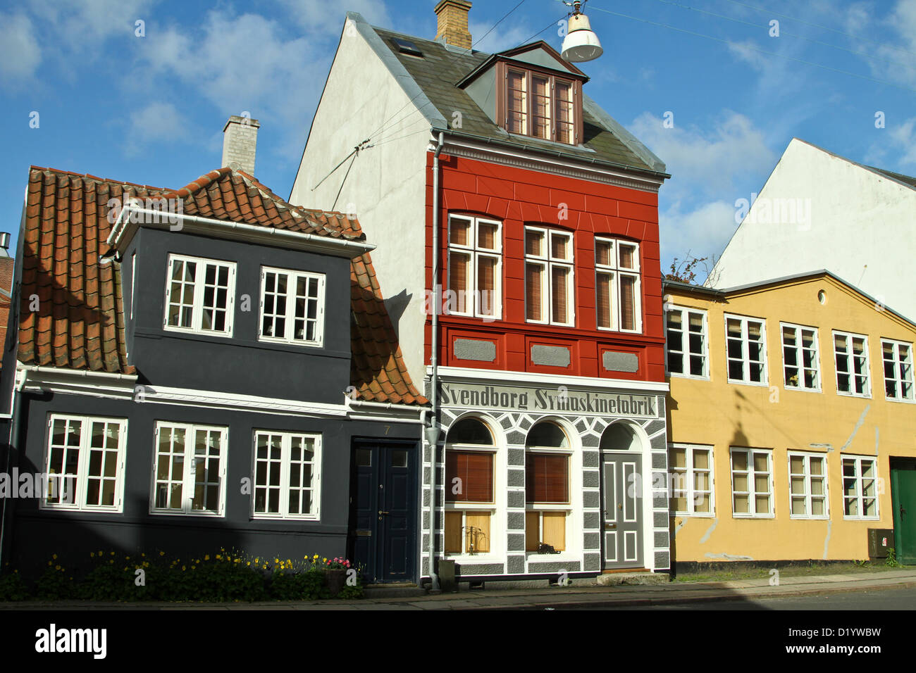 Svendborg in the Fyn island in Denmark Stock Photo - Alamy