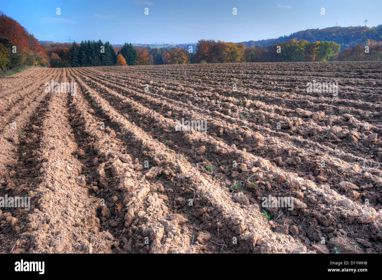 Farming field ridges soil hi-res stock photography and images - Alamy