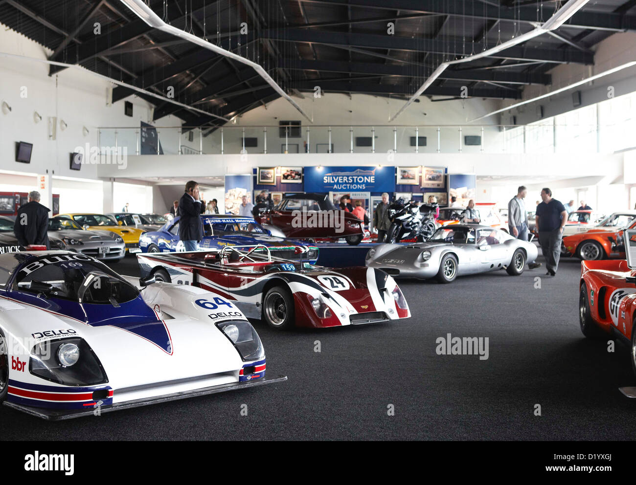 The Silverstone Classic car event Stock Photo - Alamy
