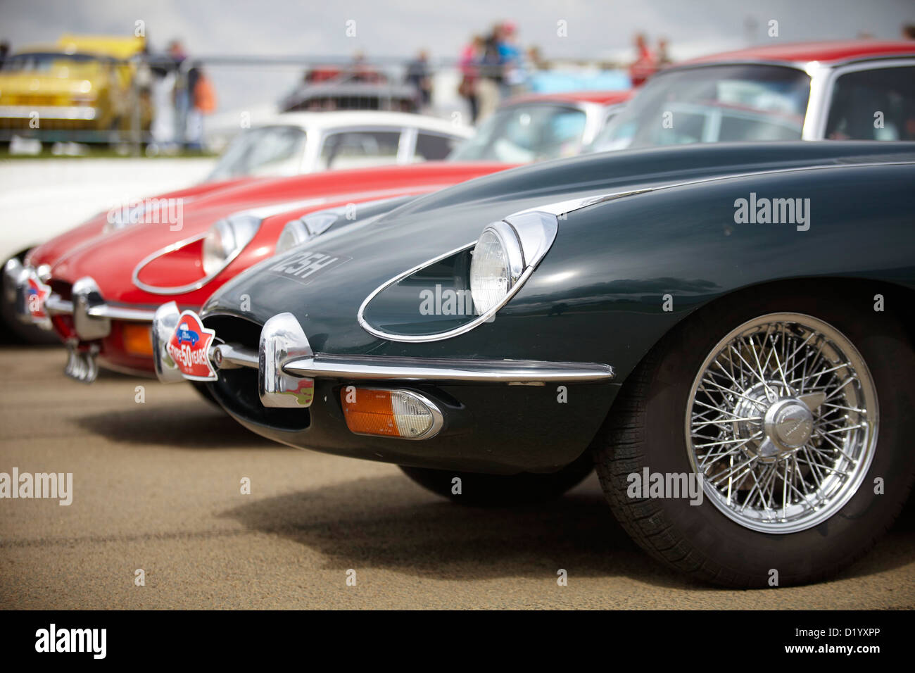 The Silverstone Classic car event Stock Photo - Alamy