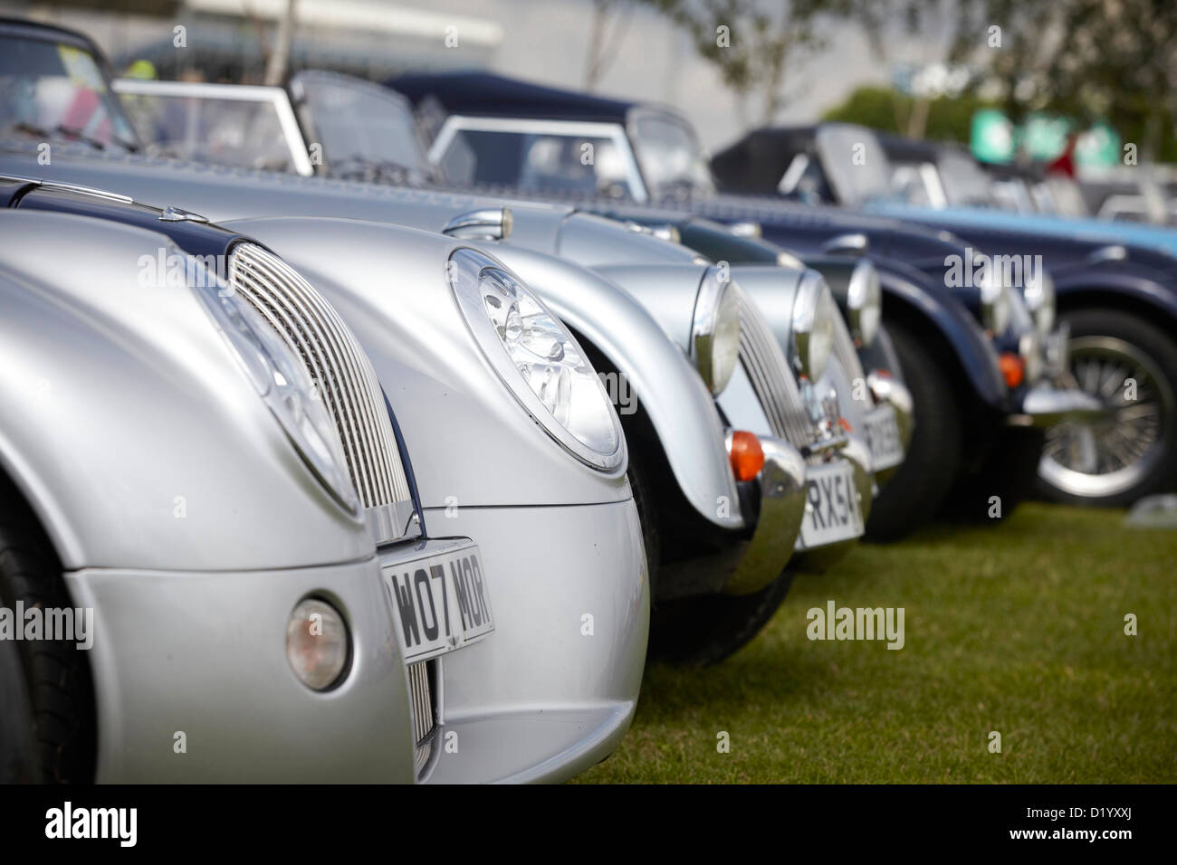 The Silverstone Classic car event Stock Photo - Alamy