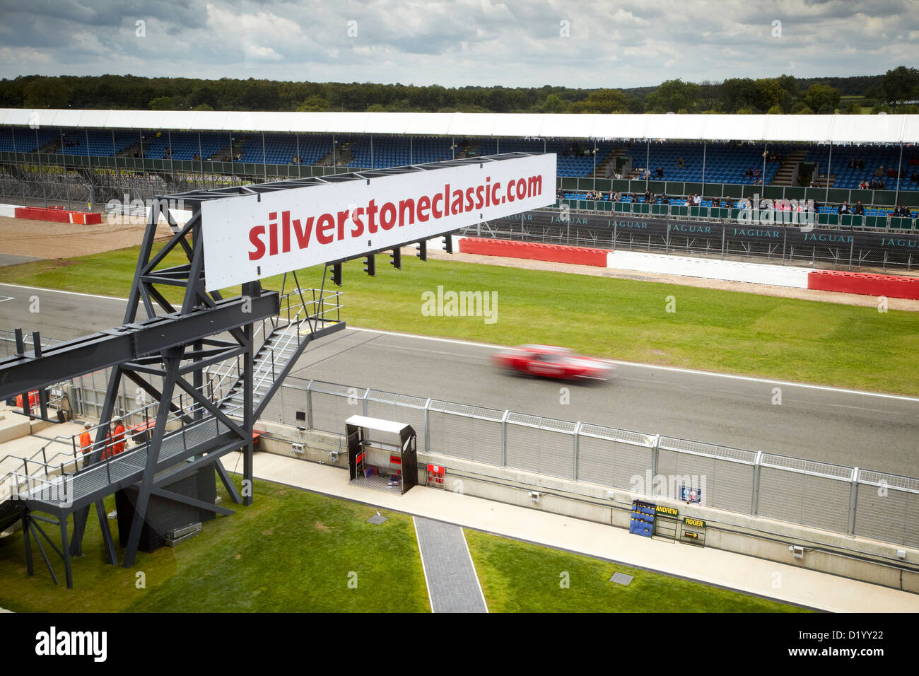 The Silverstone Classic car event Stock Photo - Alamy