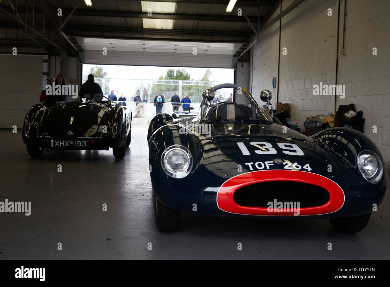 The Silverstone Classic car event Stock Photo - Alamy