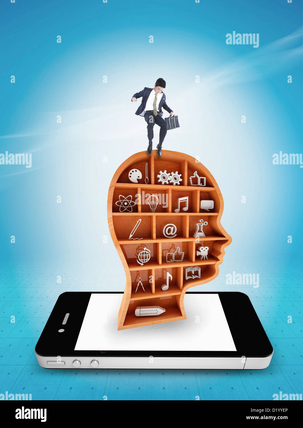 applications of smartphone Stock Photo - Alamy