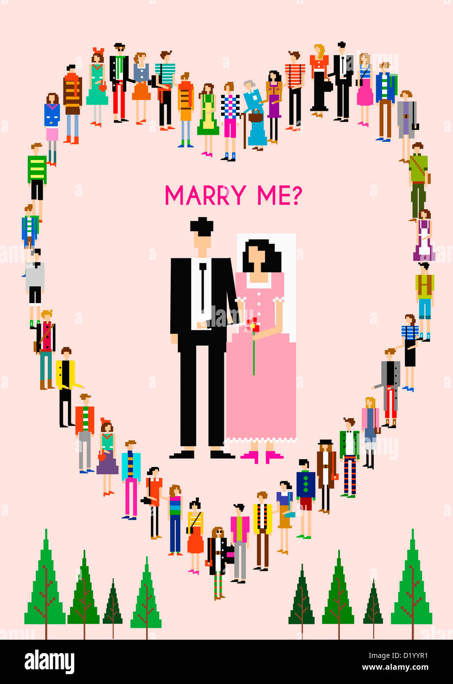 poster campaign for marriage Stock Photo - Alamy