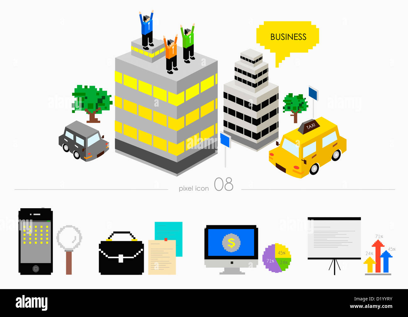 symbols of business Stock Photo - Alamy