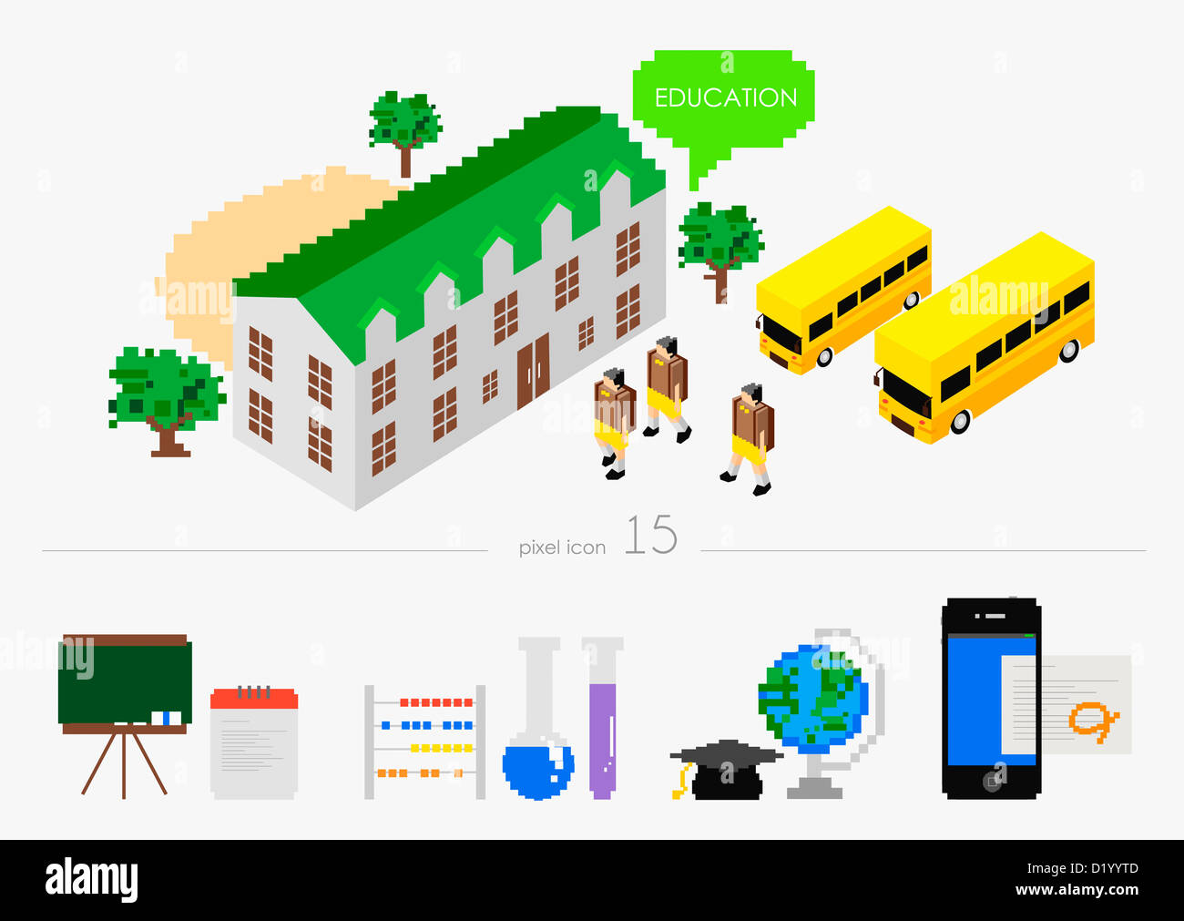 symbols of education Stock Photo - Alamy