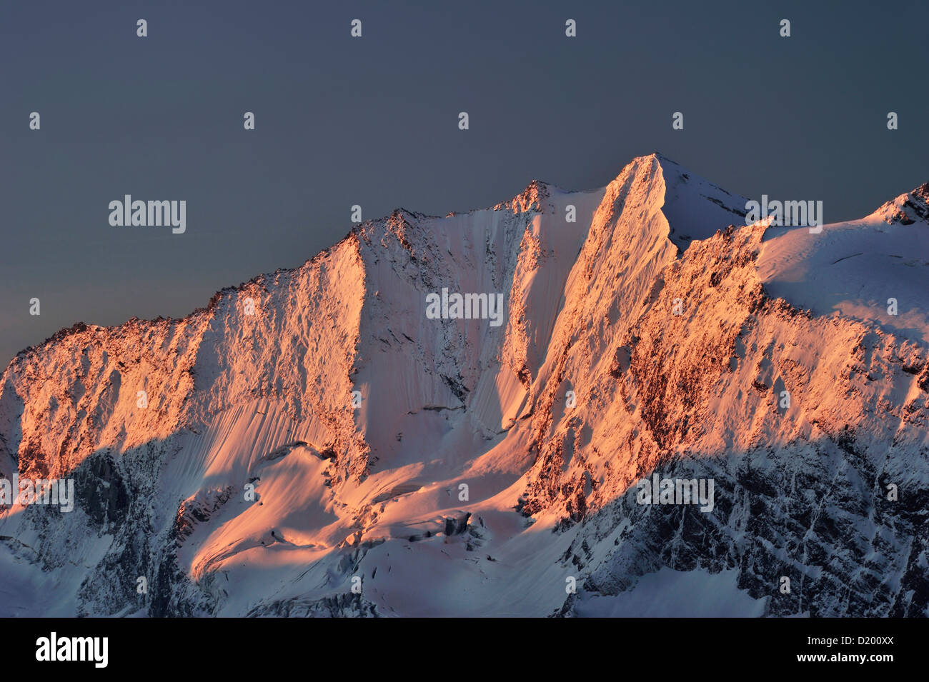 Hochfeiler, Zillertal Alps, Zillertal, Tyrol, Austria Stock Photo - Alamy