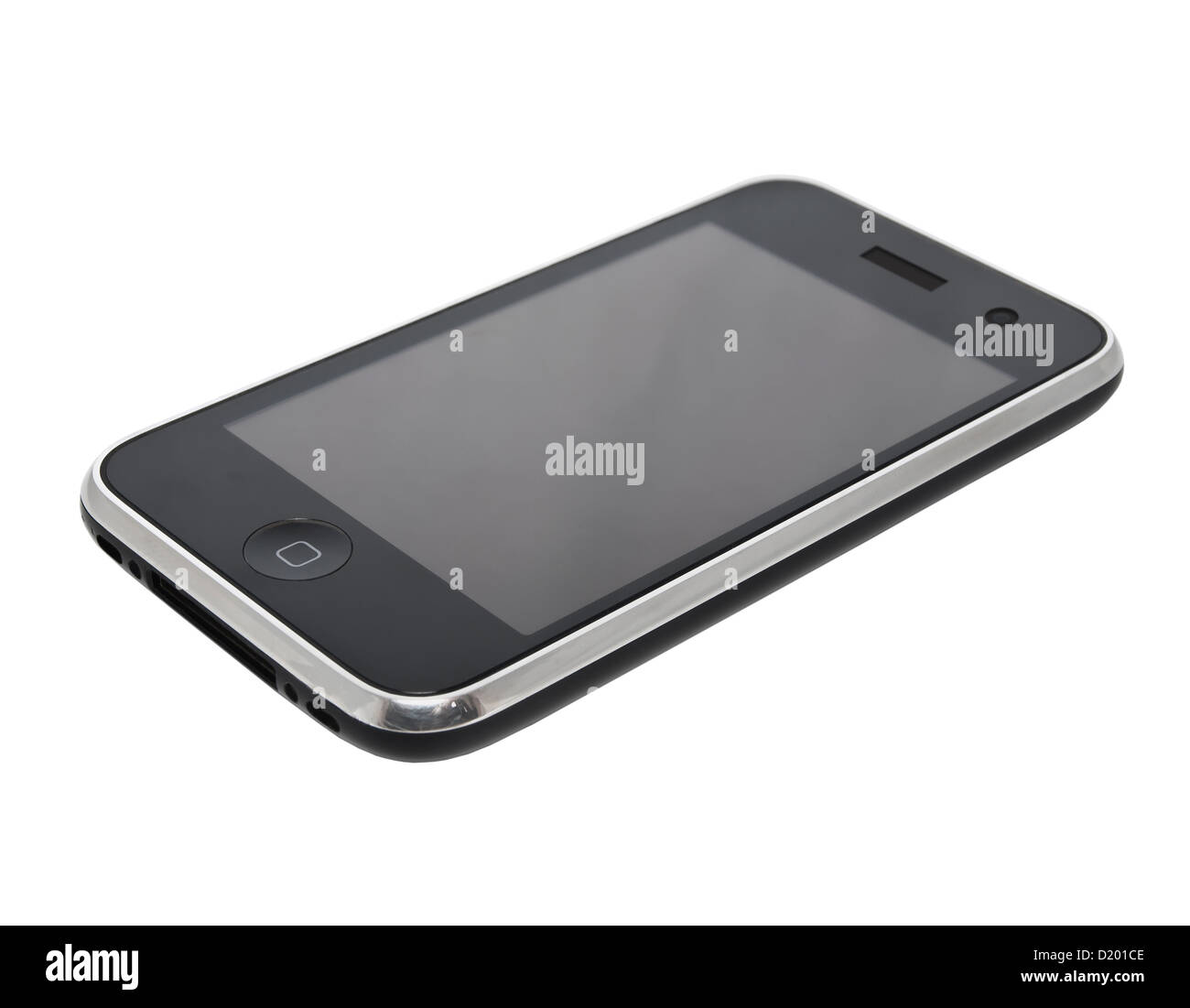 Isolated mobile phone on white background Stock Photo - Alamy