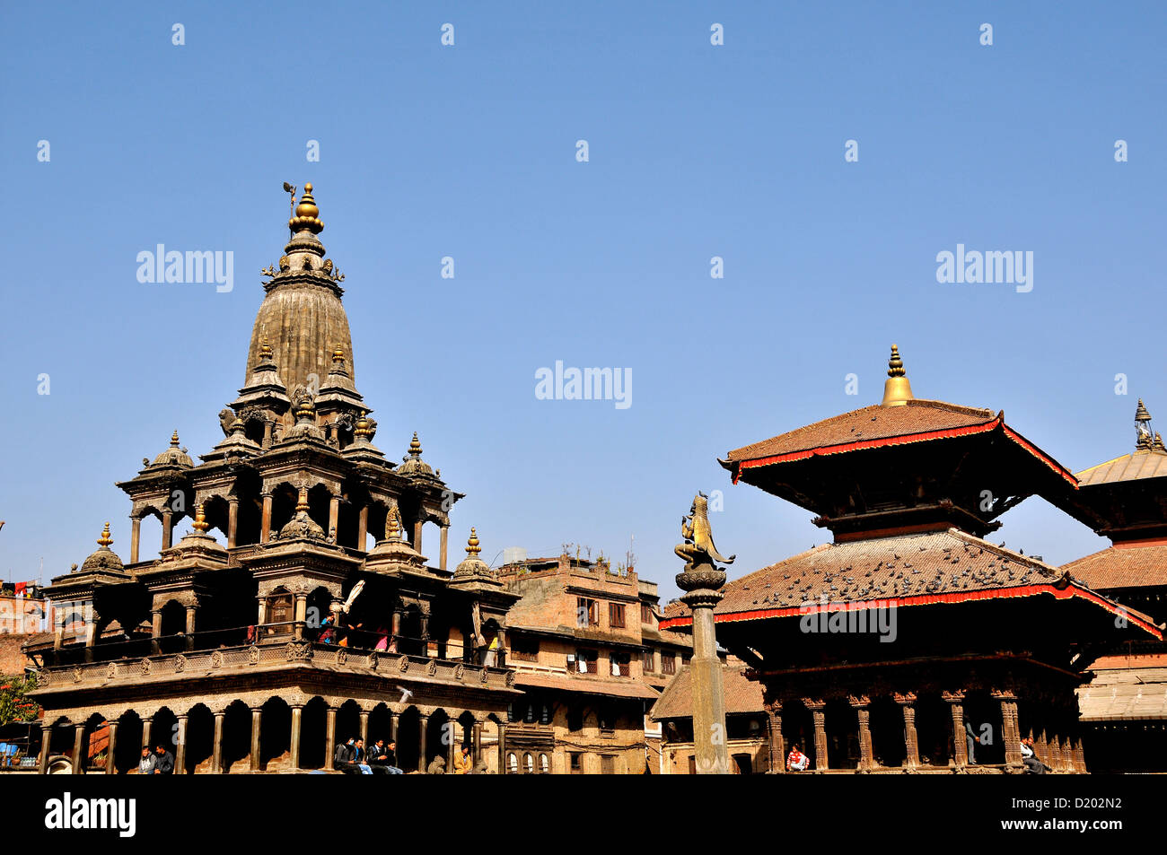 Krishna temple patan durbar square hi-res stock photography and images ...