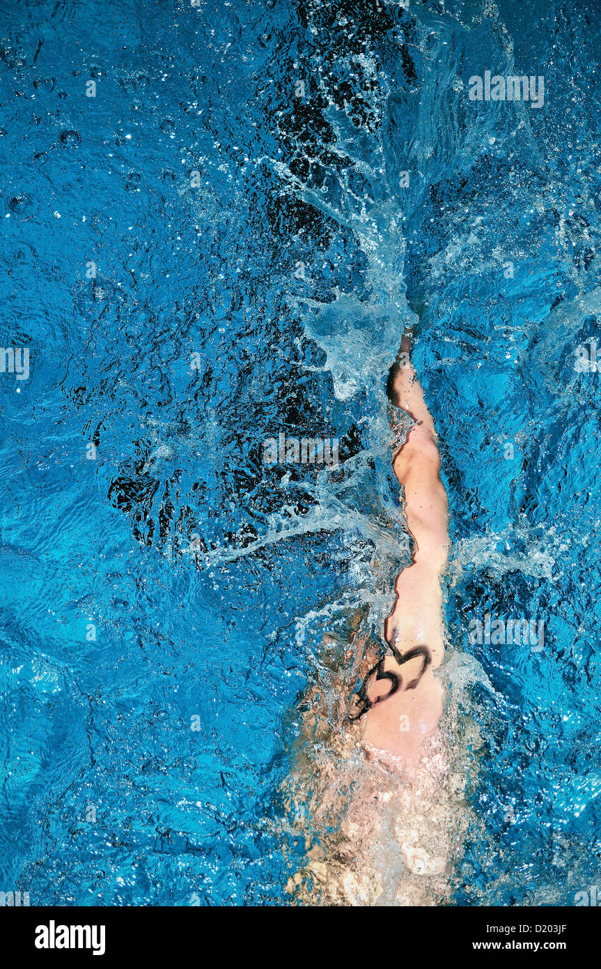 24 hour swim, Freibad Spiesel, Aalen, Schwaebische Alb, Baden ...