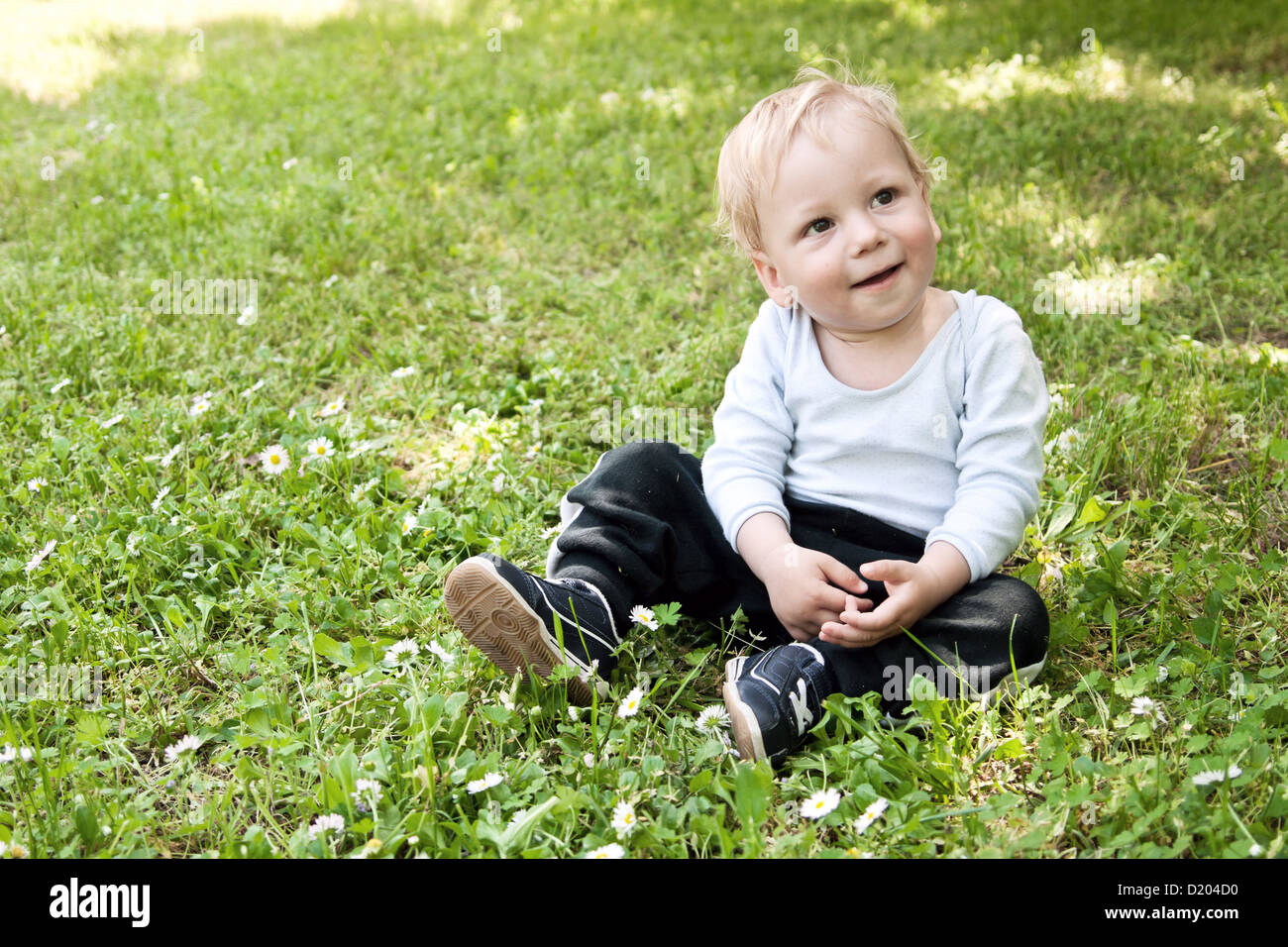 Happy little boy Stock Photo - Alamy