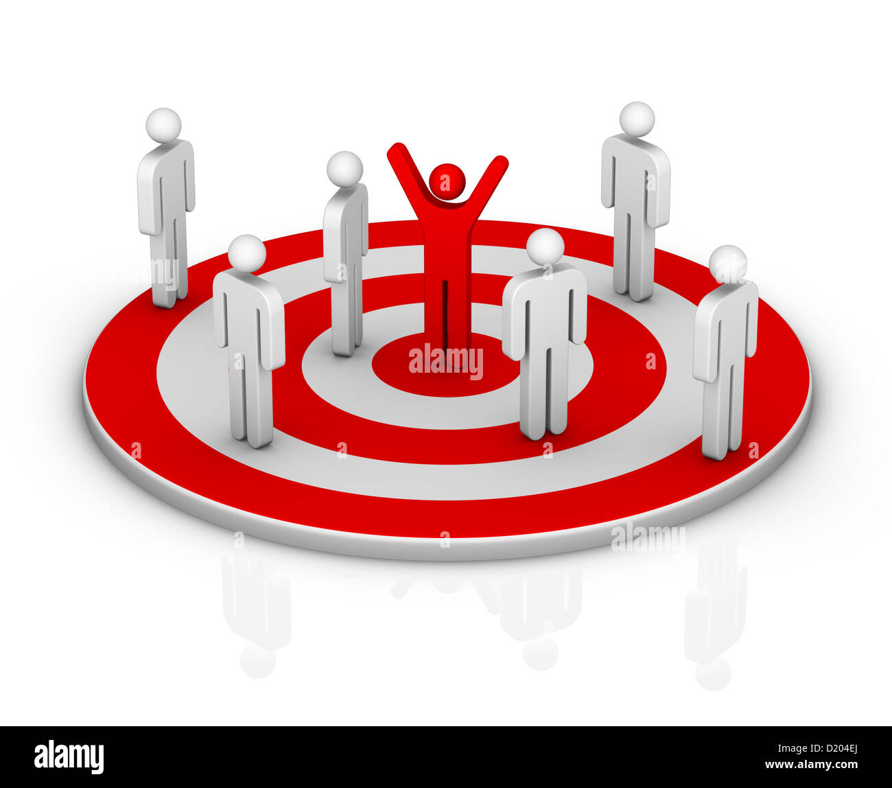 Human resources target group people Cut Out Stock Images & Pictures - Alamy