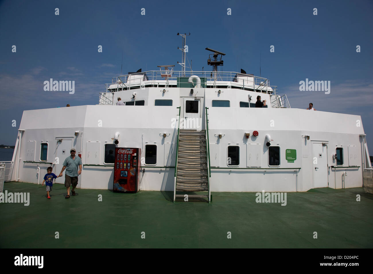 Bridge of the Prince Edward Island ferry Stock Photo - Alamy