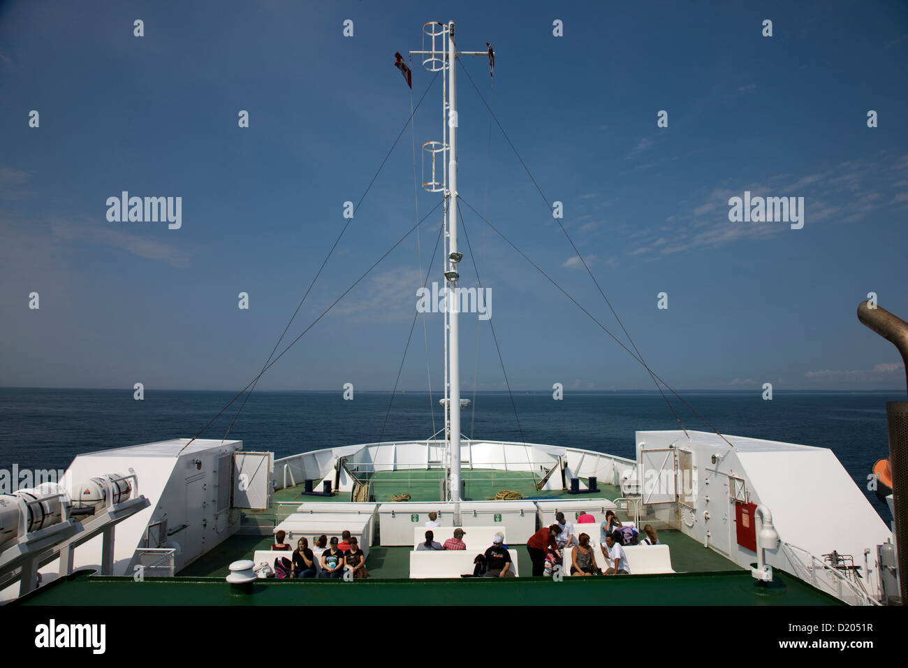 Mast of the Prince Edward Island ferry Stock Photo - Alamy
