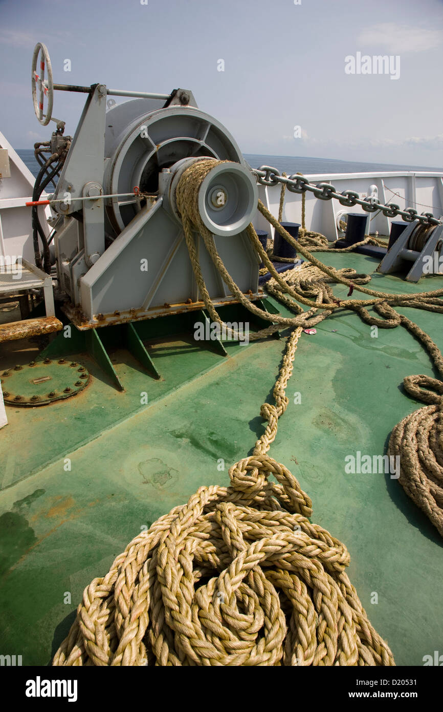 Mooring winch hi-res stock photography and images - Alamy