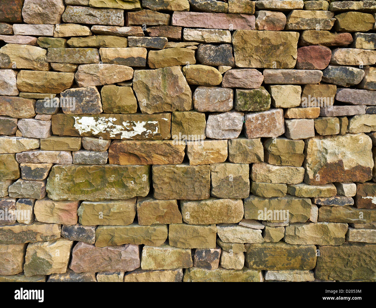 Dry stone wall Stock Photo - Alamy