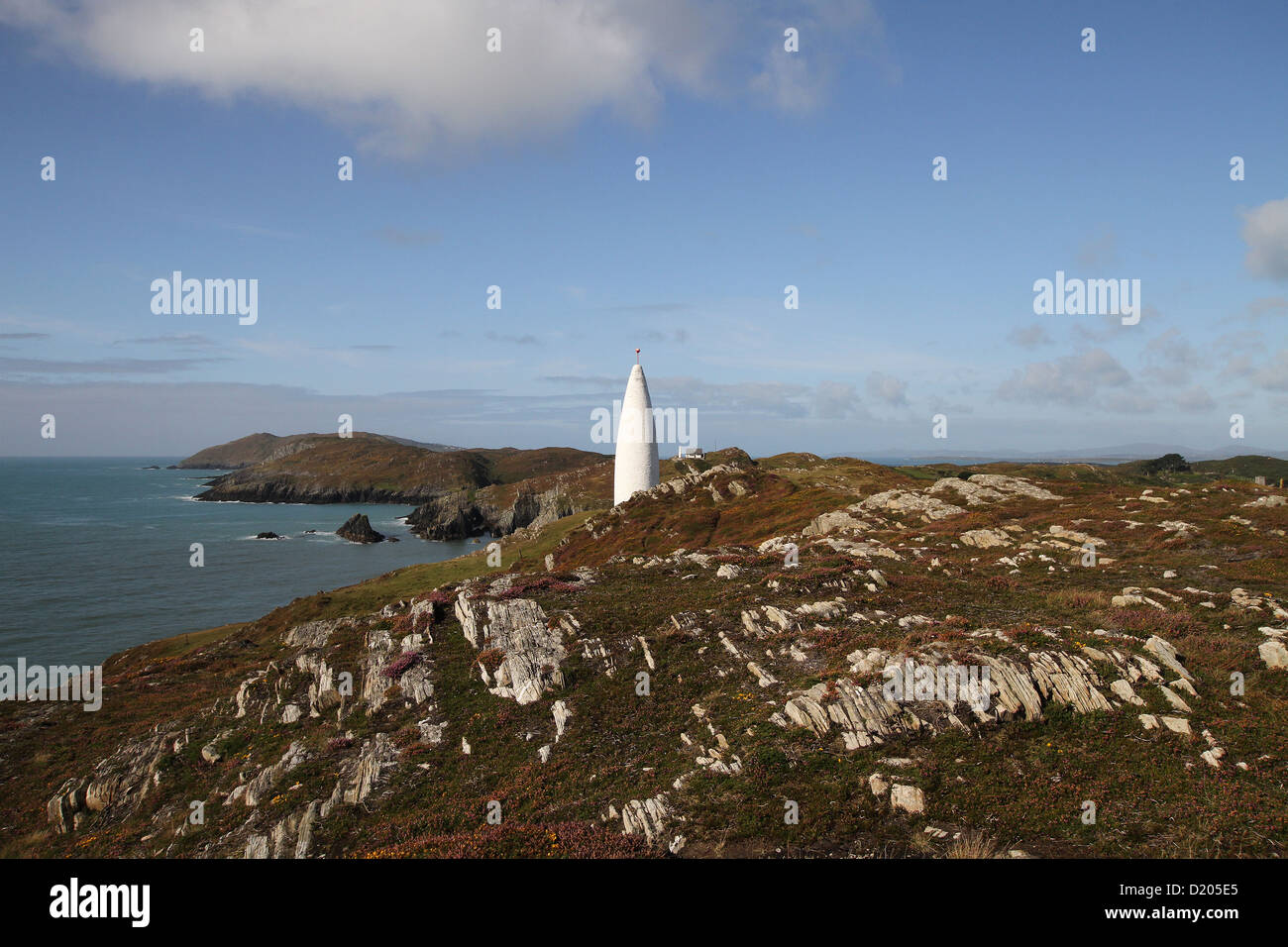 The Baltimore Beacon at Baltimore, County Cork Ireland Stock Photo - Alamy