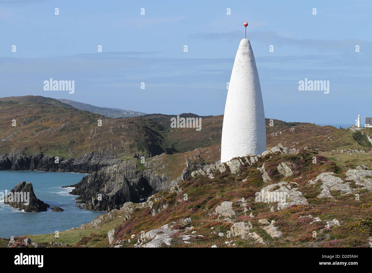 The Baltimore Beacon at Baltimore, County Cork Ireland Stock Photo - Alamy