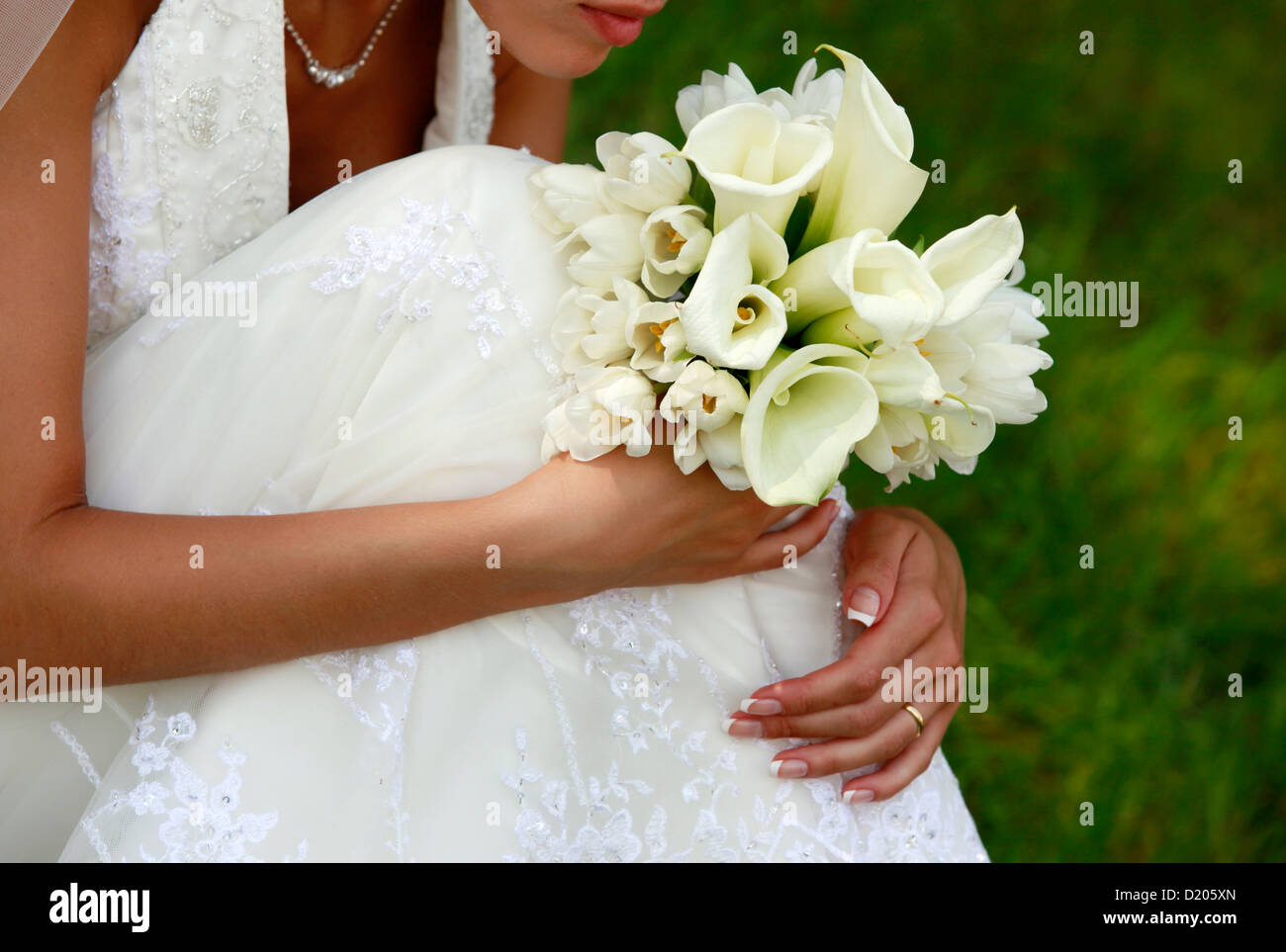 Callas bouquet hi-res stock photography and images - Alamy