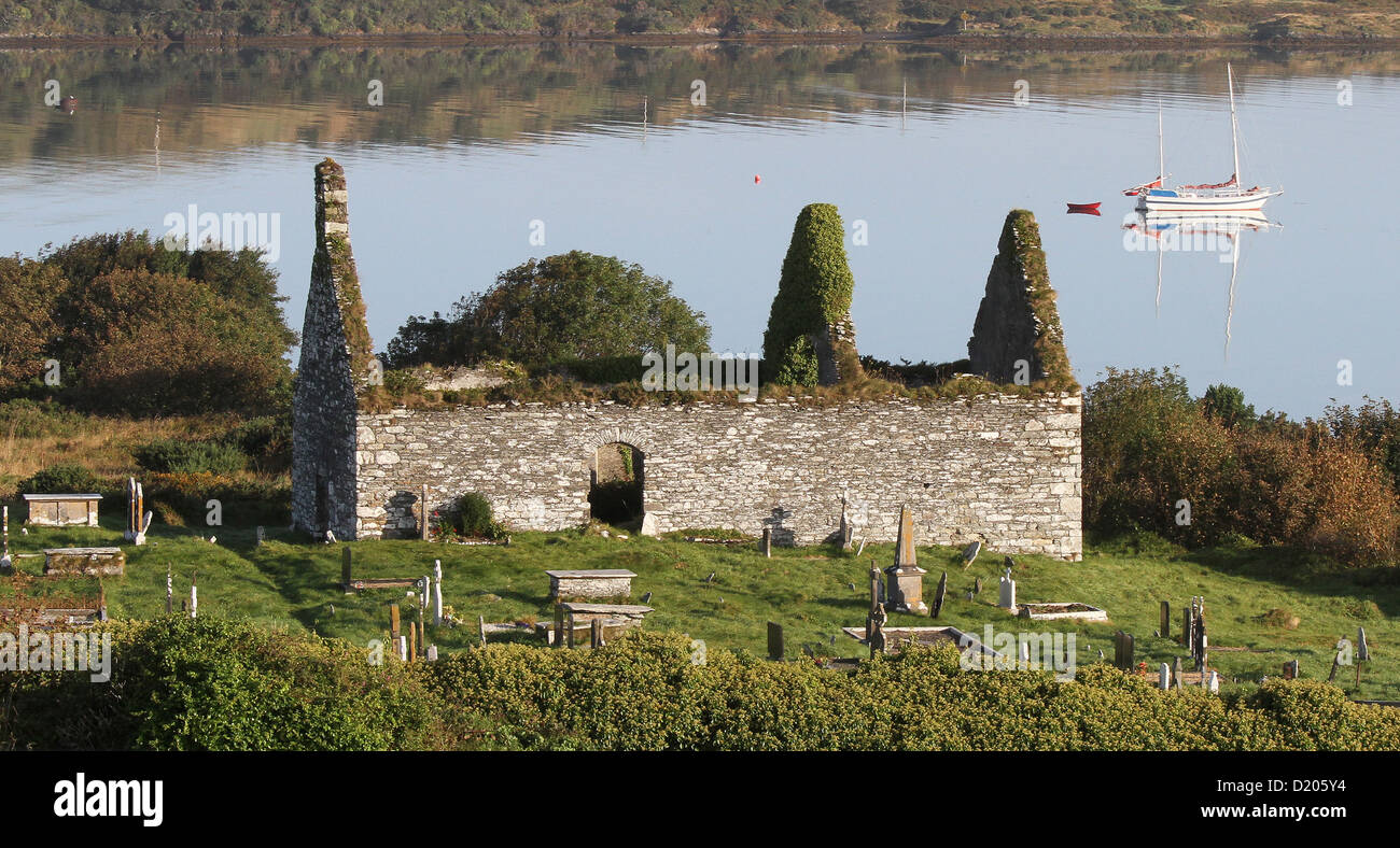 Tullagh Church near Baltimore County Cork Ireland Stock Photo - Alamy