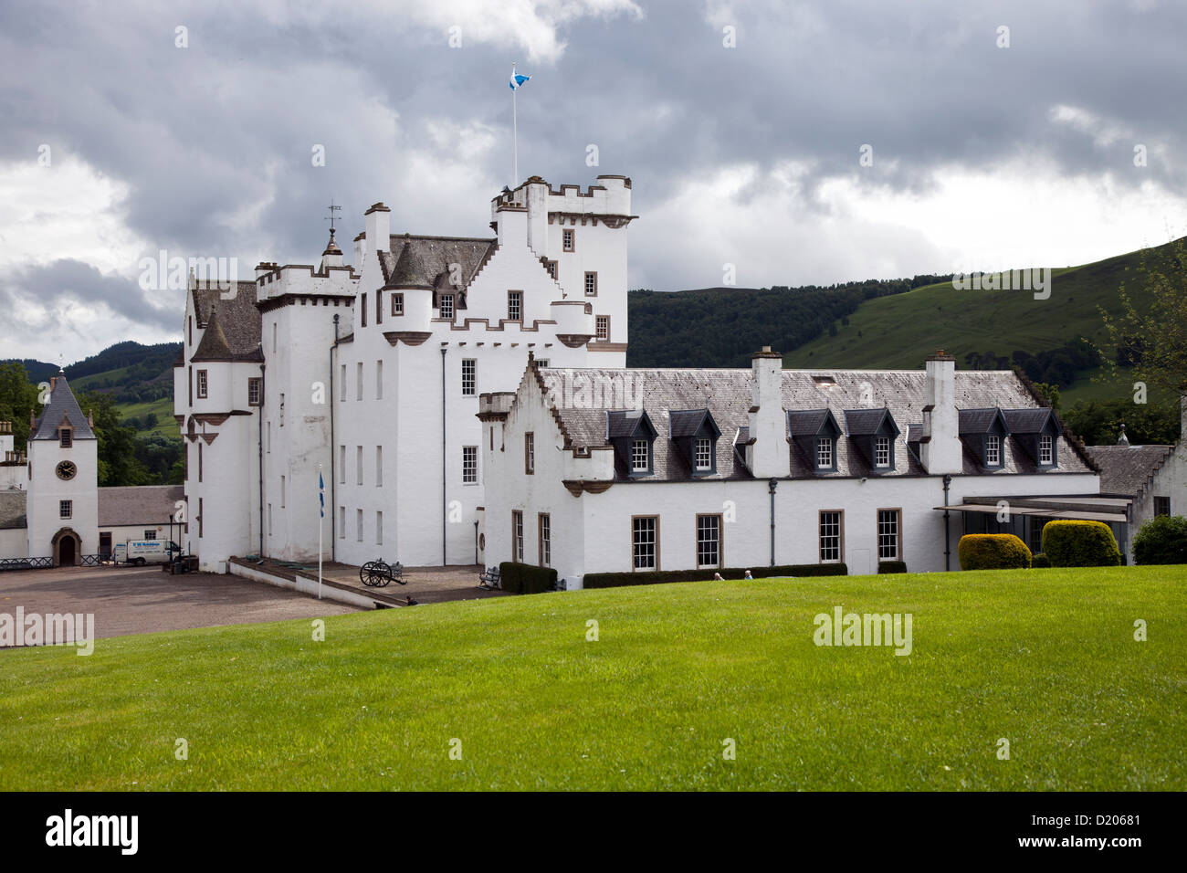Blair Atholl, Great Britain, Blair Castle Stock Photo - Alamy