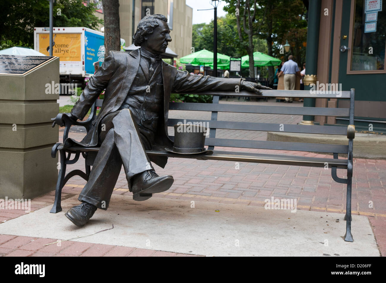 Canada's first prime minister, Sir. John A. Macdonald, his bronze ...