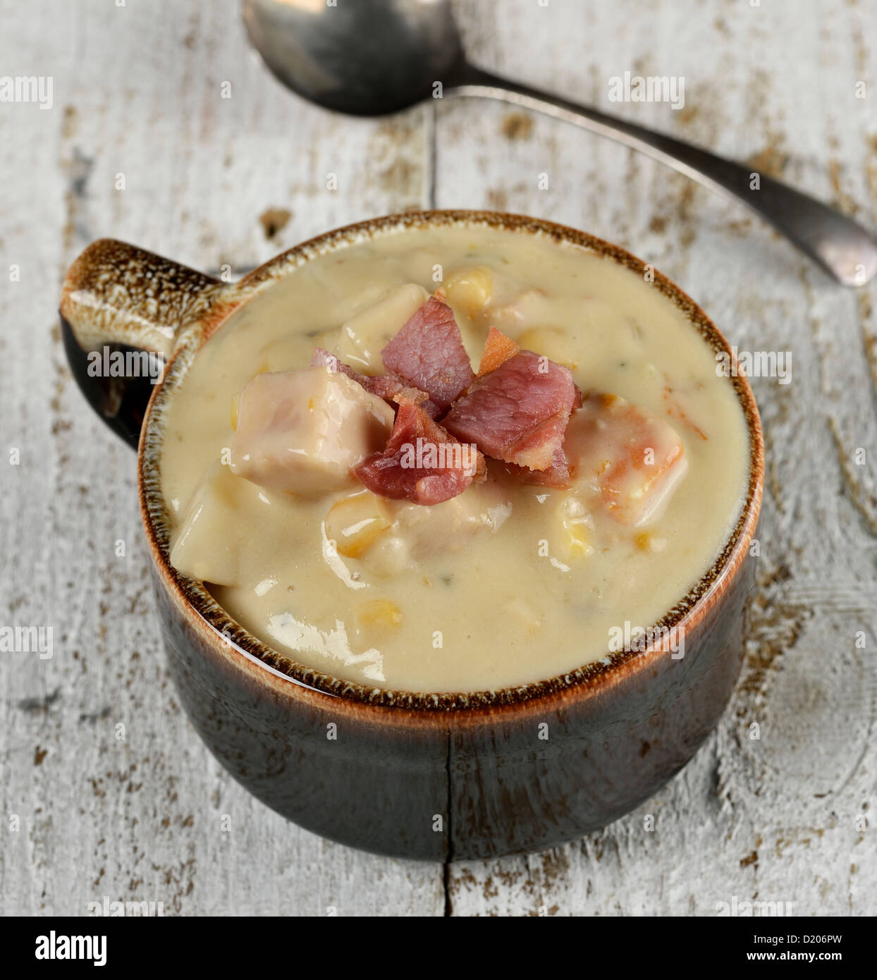 Vegetable chowder hi-res stock photography and images - Alamy