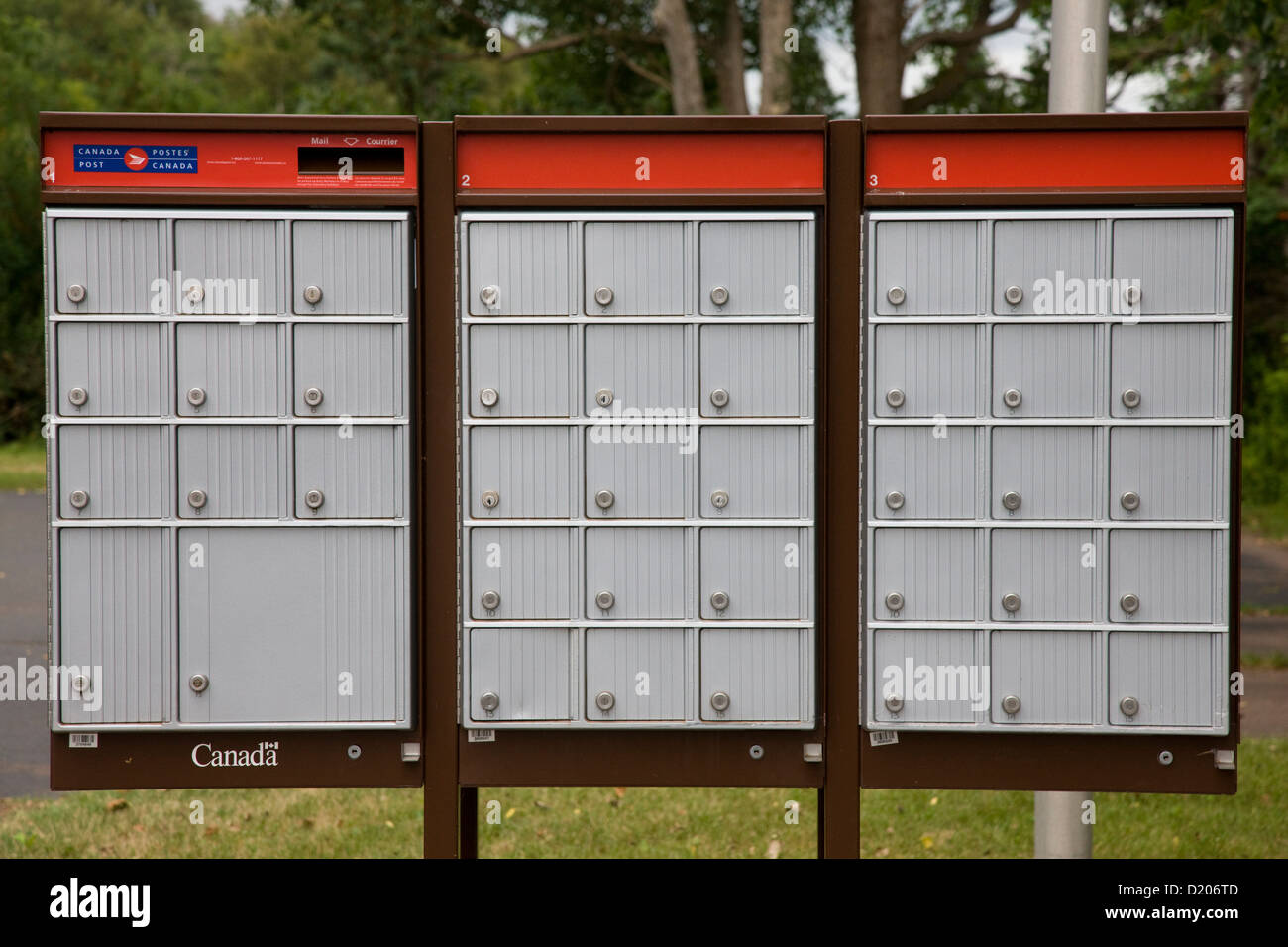 American post mail boxes hi-res stock photography and images - Alamy