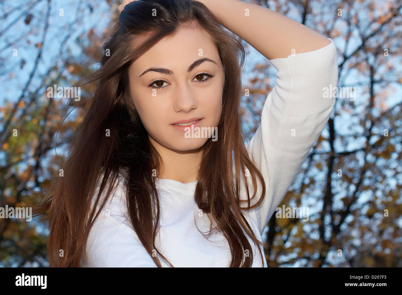Beauty teen girl Stock Photo - Alamy