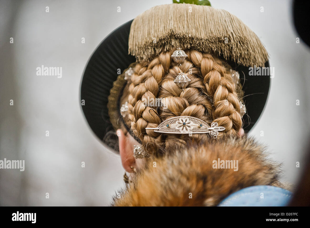 Plaited hair hi-res stock photography and images - Alamy