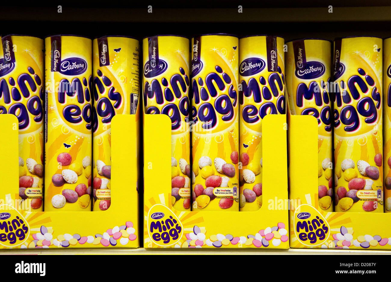 cadburys mini eggs Stock Photo - Alamy