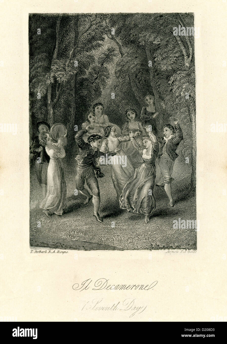 Illustration decameron hi-res stock photography and images - Alamy