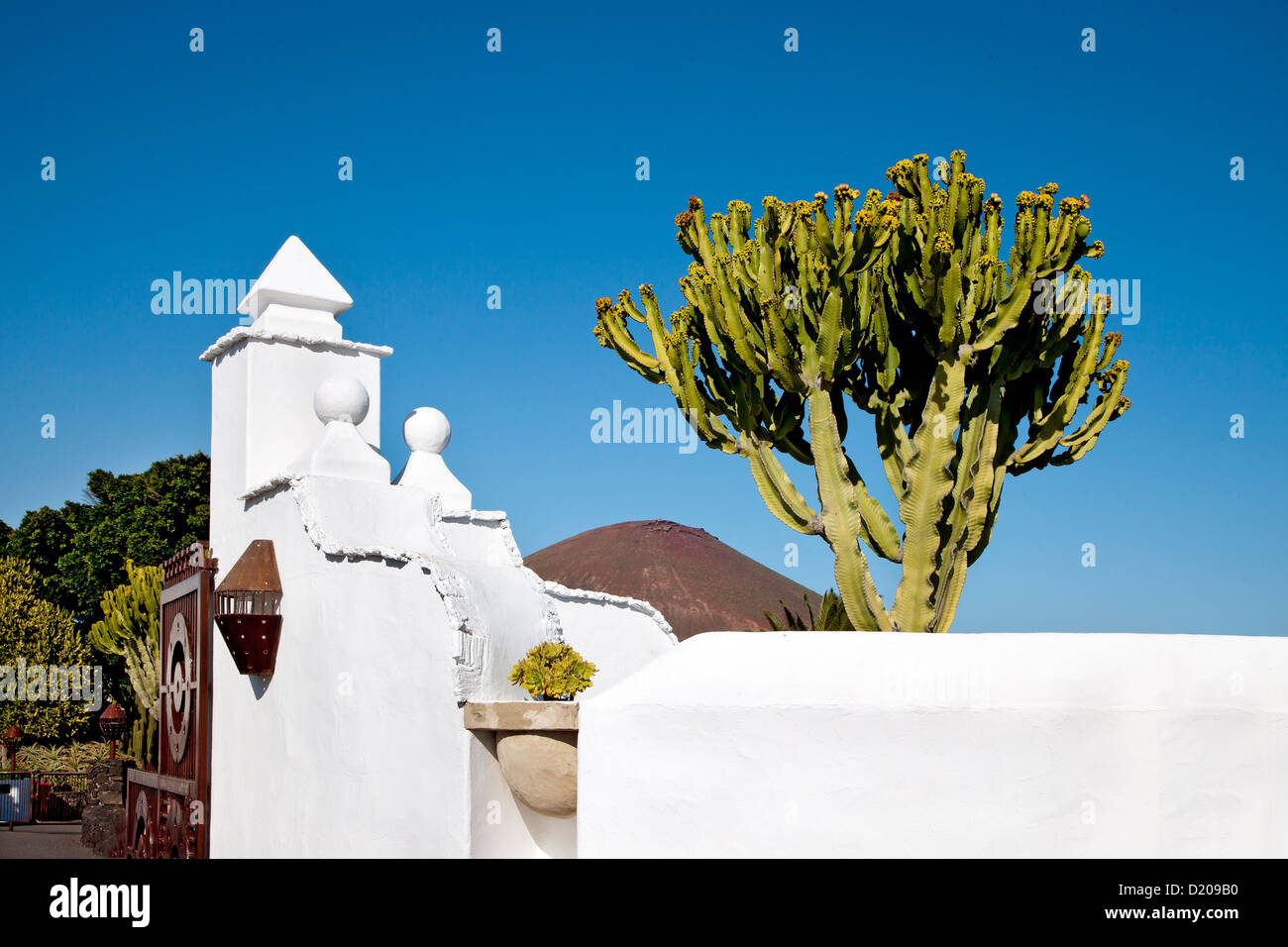 Exterior view of the museum Fundacion Cesar Manrique, Tahiche ...