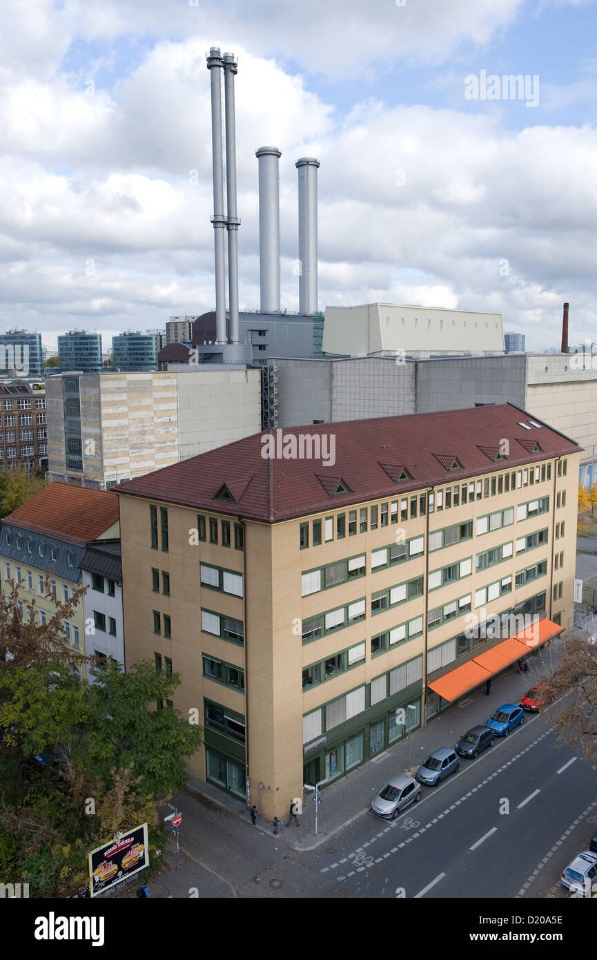 Berlin, Germany, the CHP CHP center Stock Photo - Alamy
