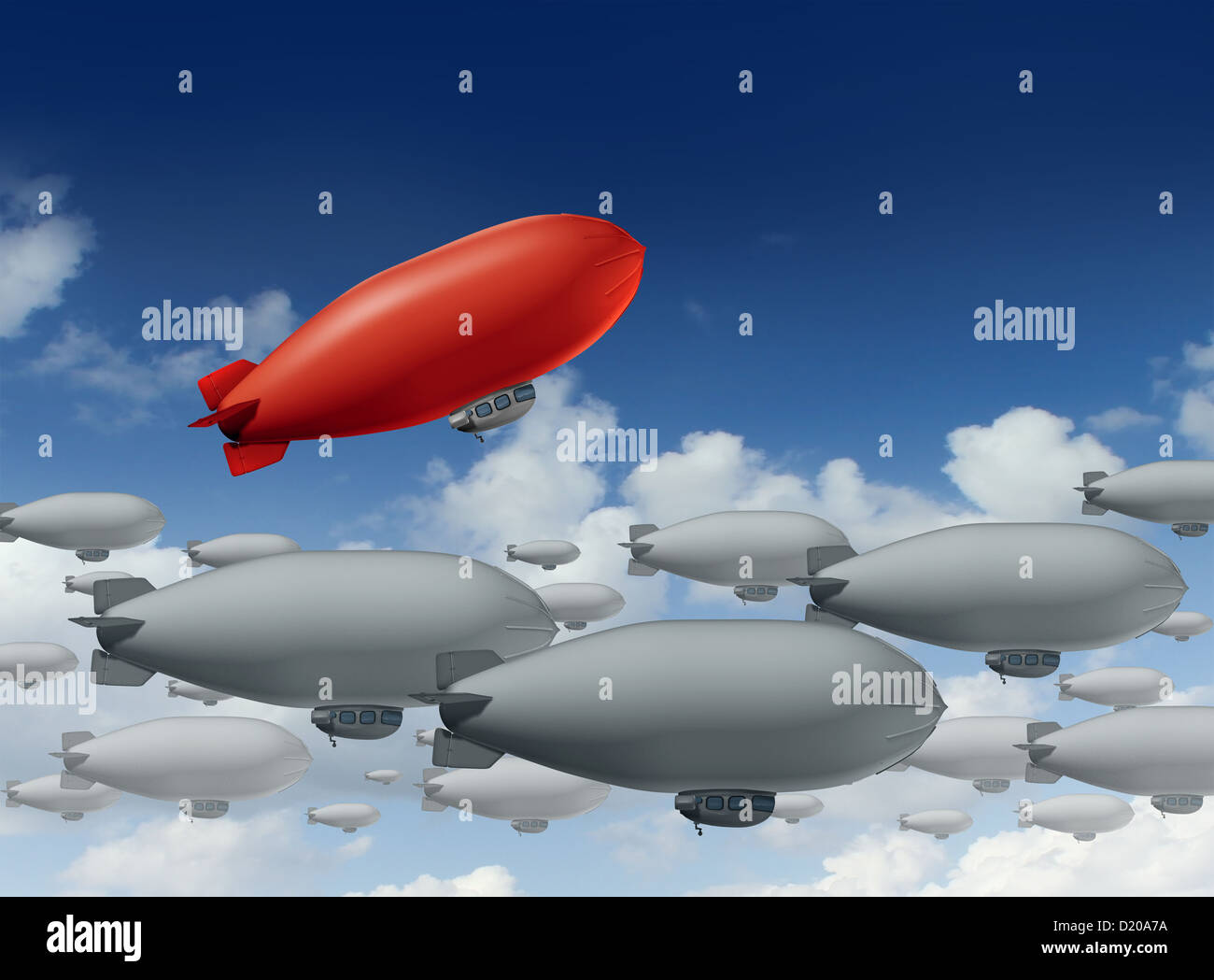 Blimps hi-res stock photography and images - Alamy