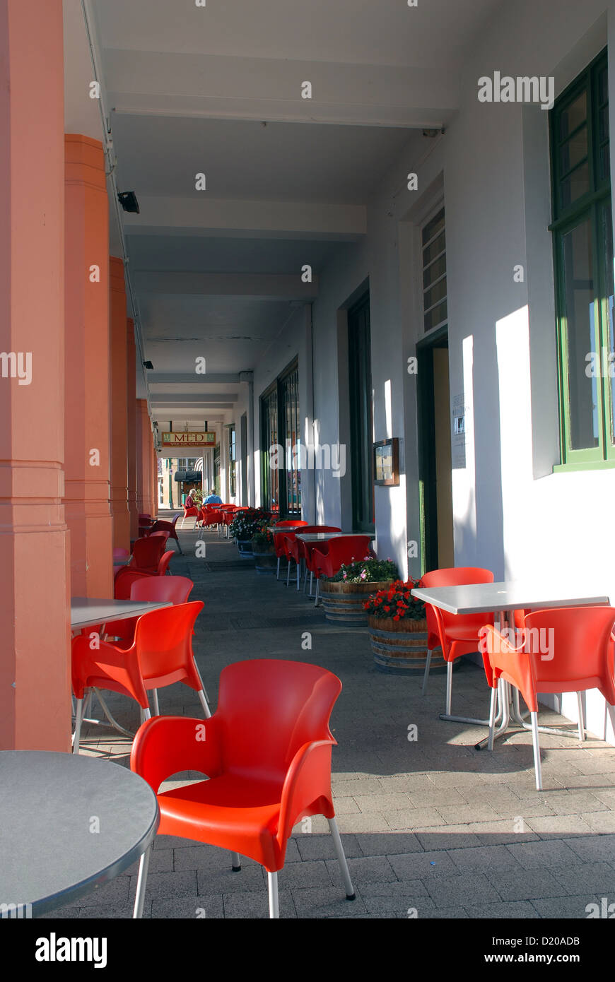 Awaiting customers outside Stock Photo - Alamy