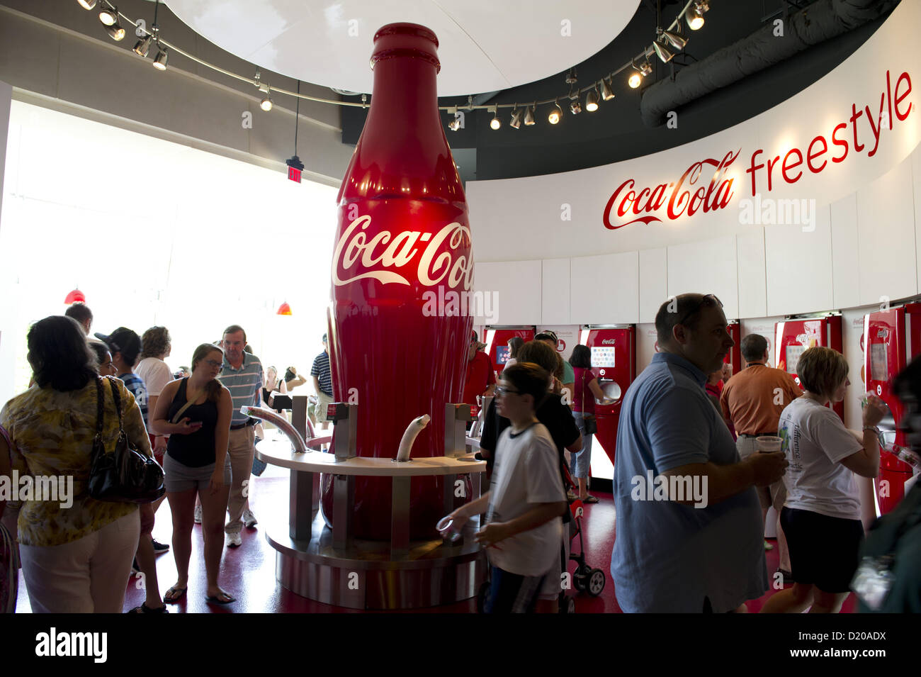 July 5, 2012 - Atlanta, GA - World of Coca-Cola is a permanent ...