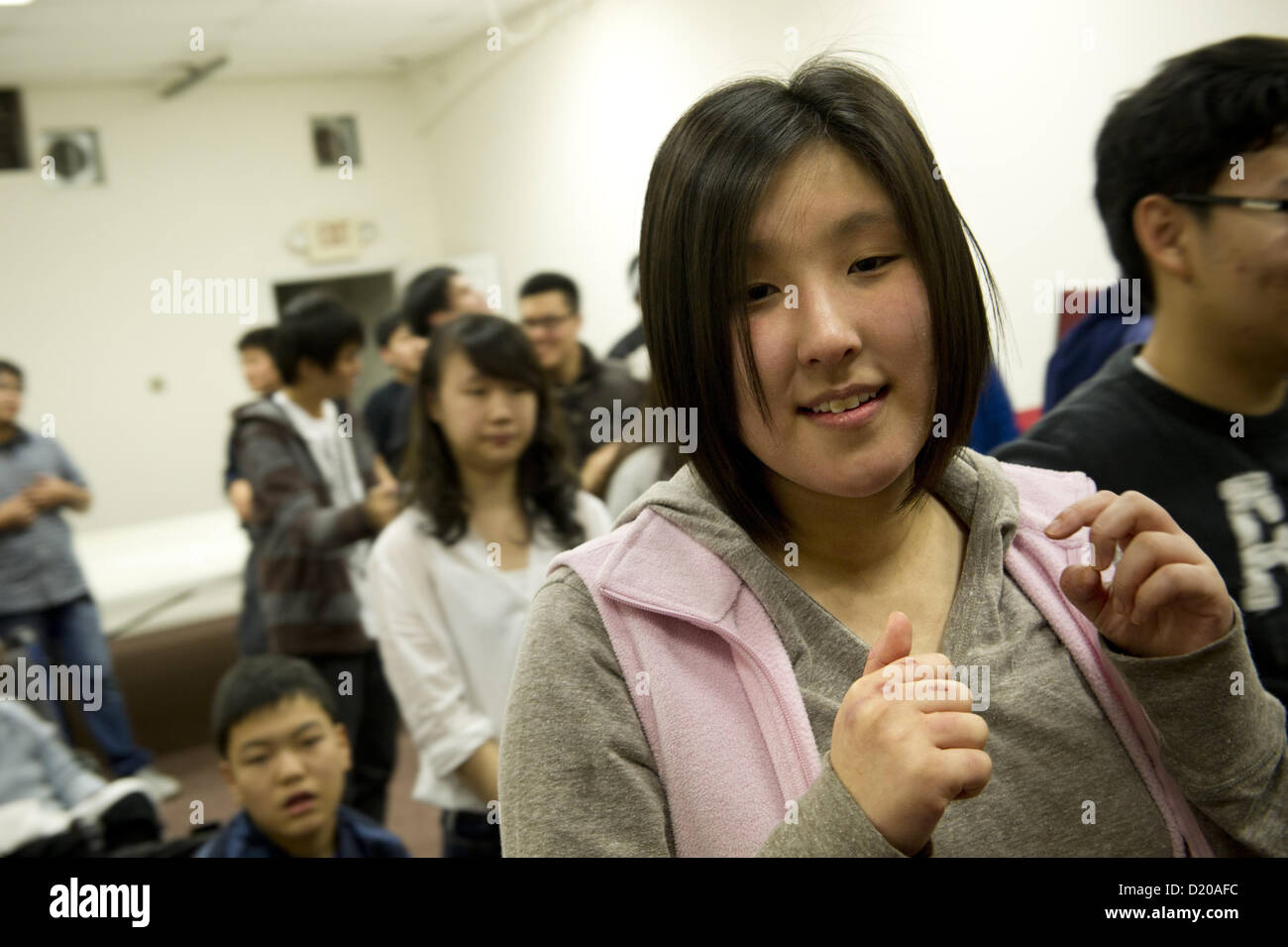 Jan. 28, 2012 - Norcross, GA - Korean youth with various developmental ...