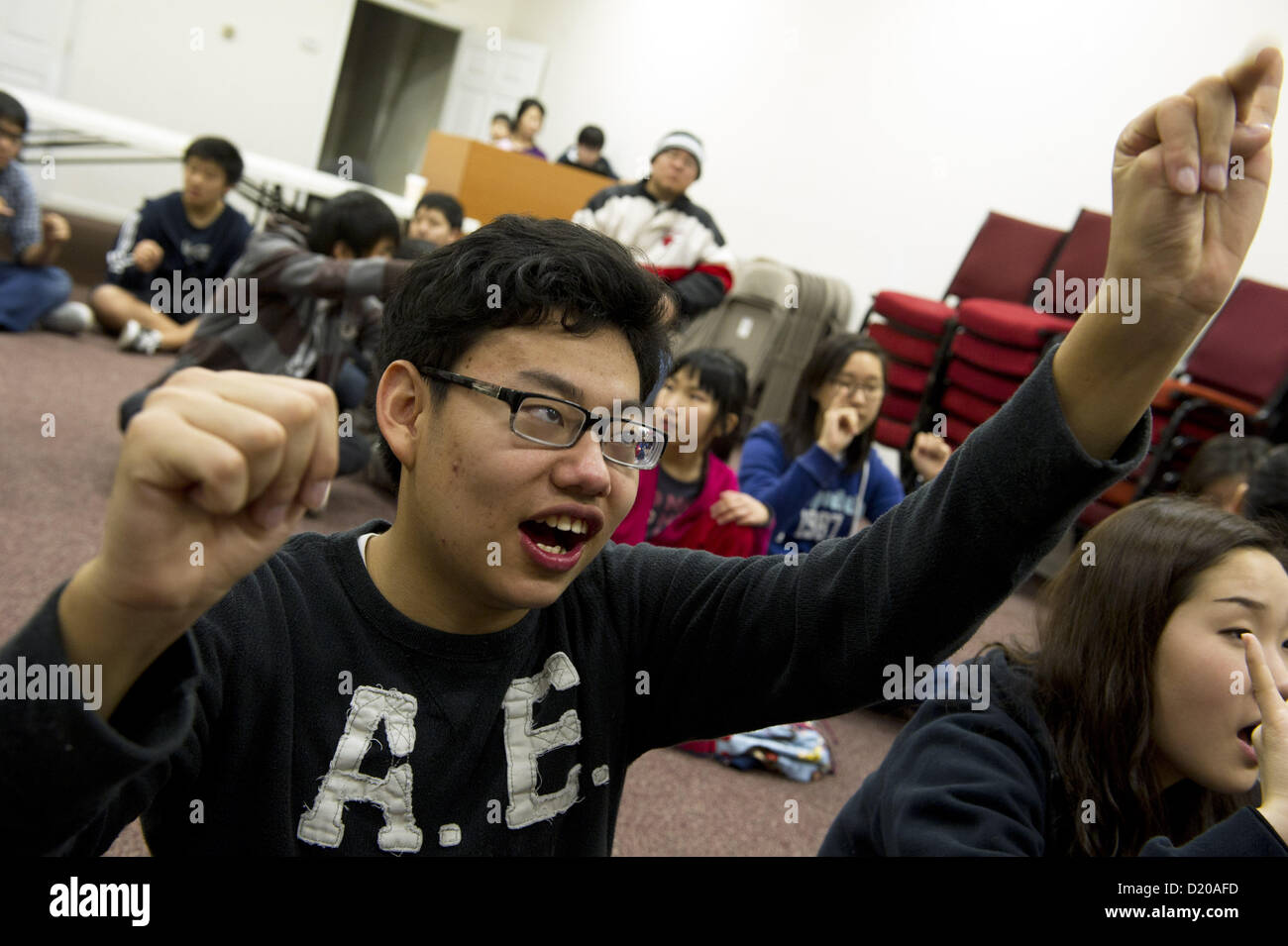 Jan. 28, 2012 - Norcross, GA - Korean youth with various developmental ...